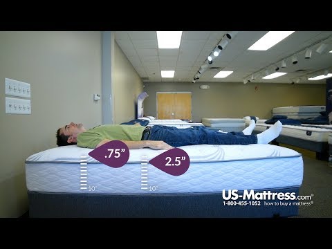 Serta Perfect Sleeper Queensferry II Plush Mattress Comfort Depth Jed