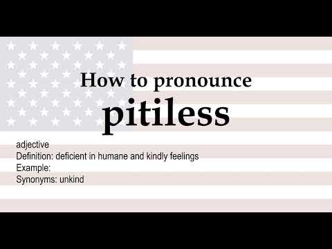 pitiless