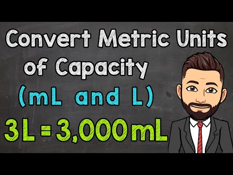 Metric Units of Capacity | Convert mL and L