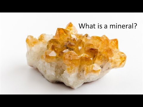 What is a mineral?