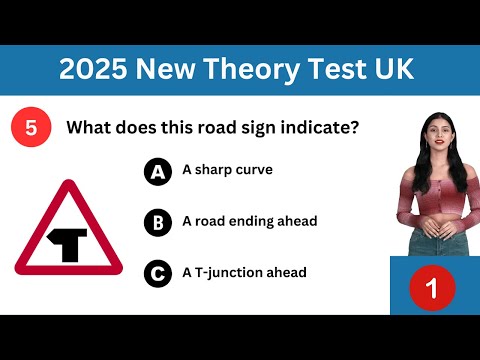 2025 UK Driving Theory Test | Traffic & Road Signs | DVSA 50 Must-Know Questions & Answers #uk #2025