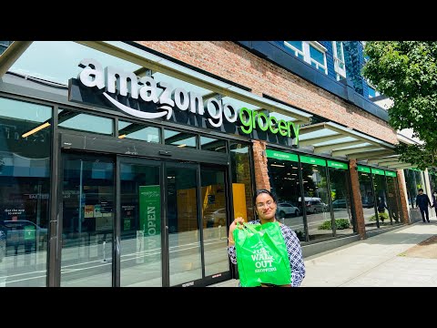 Inside The NEW Amazon GO CASHIERLESS Grocery Store | Pradi Kitchen & Lifestyle