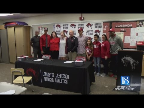 Lafayette Jeff baseball stars sign letters of intent