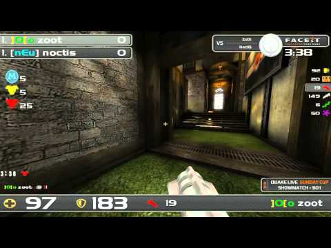 FACEIT - QUAKE LIVE SPRING SEASON CUP 5 (Showmatch: Zoot vs. noctis)