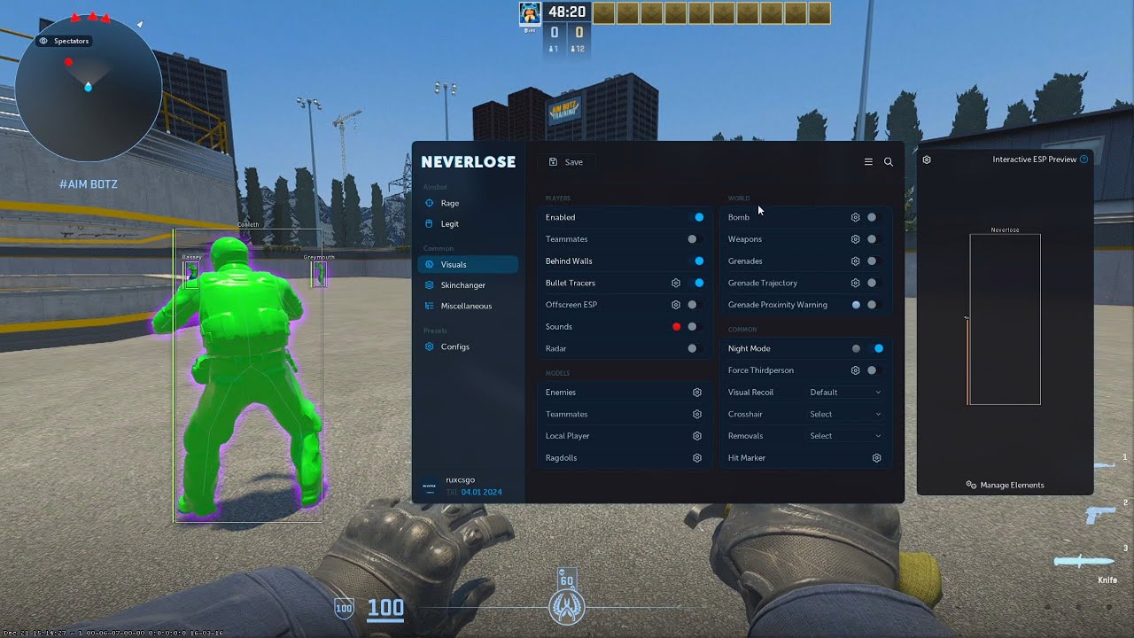 GAMEPLAY AND REVIEW! CS2 NEVERLOSE - Media - Neverlose.cc - Forum