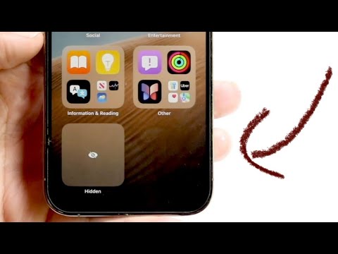 How To Hide iPhone Apps & Move Them To a Hidden Folder On iOS 18!