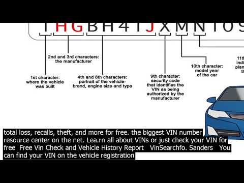 Vin number check in canada direct search vehicles by vin vehicle identification you