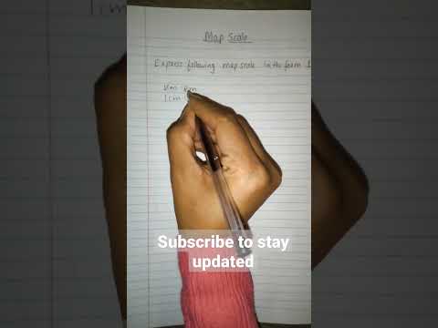map scale | map scale in simplest form | learn maths with Ms Gupta
