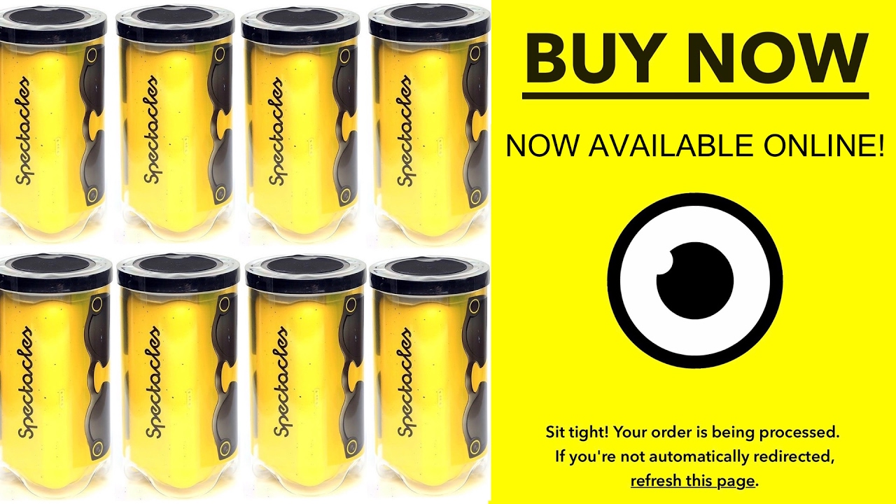 Snapchat Spectacles Now Available To Purchase Online! (Purchase Link)