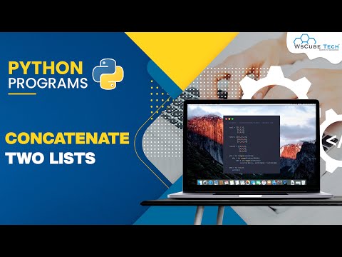 Learn How to Concatenate Two List Using Python Codes Python Program Hindi - Mind Luster