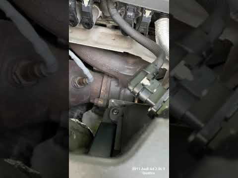 Audi A4 Turbo rattle/ticking sound (Code P0299) [Needed new Turbocharger]