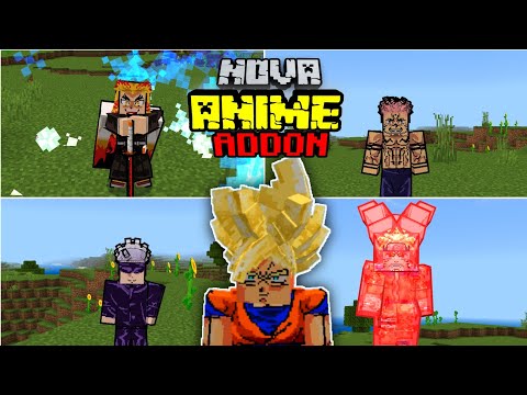 Anime Craft Addon/Mod For Minecraft PE 1.19.83+