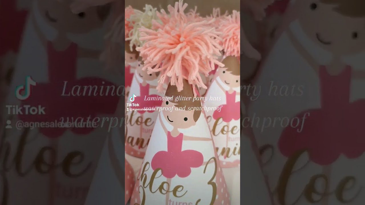 Ballerina themed birthday party