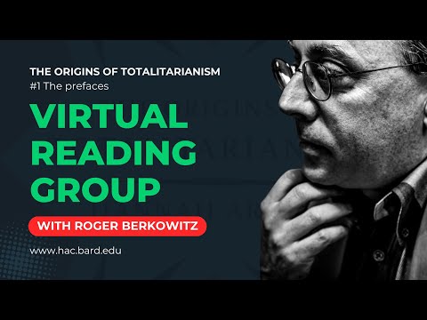 The Origins of Totalitarianism (#1, 2023: The Prefaces)