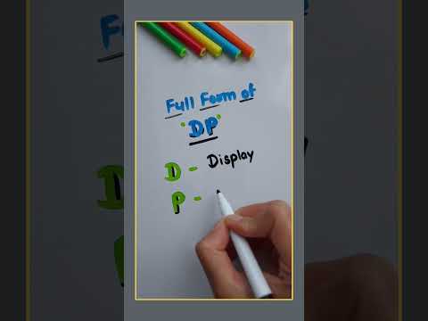 Full form of DP #fullform #shorts