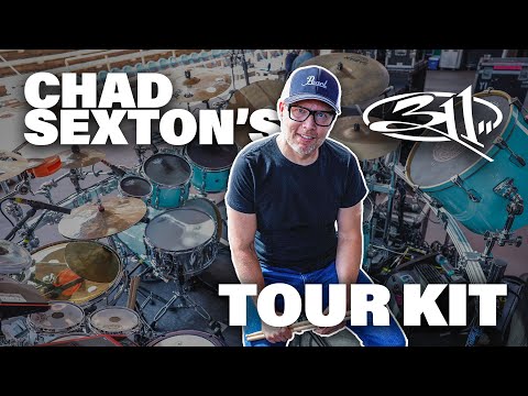 Chad Sexton - 311 - Tour Kit Rundown