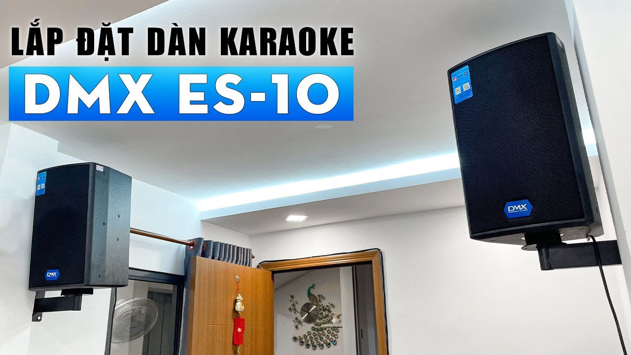 Dàn Karaoke Gia Đình Hiện Đại DMX ES-10 TVA632022