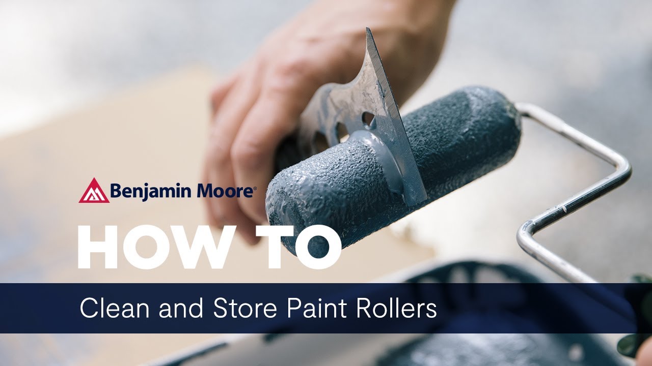 How to Clean & Store Paint Rollers | Benjamin Moore