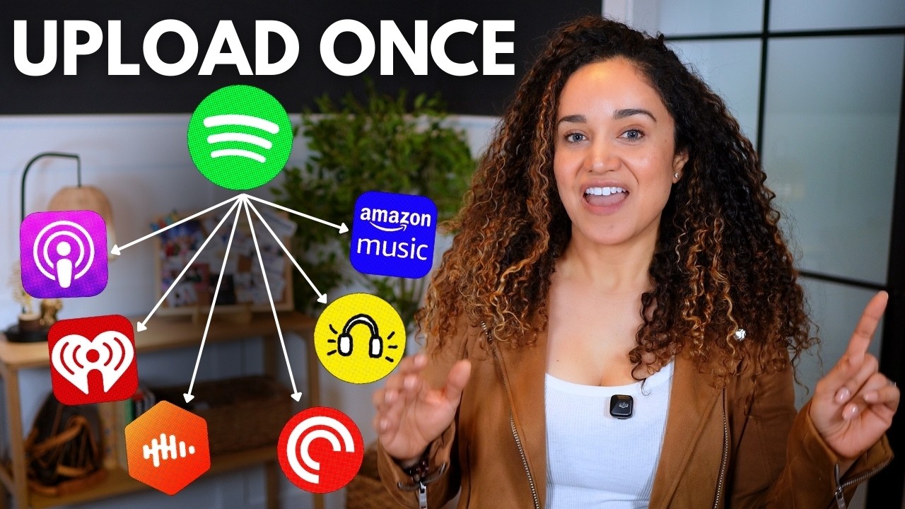 How to Upload Your Podcast to Spotify, Apple & Amazon (FREE)