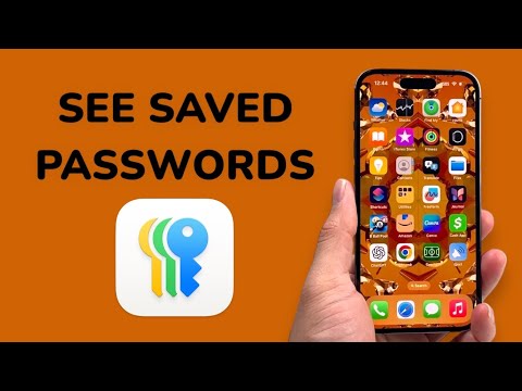 How To See Saved Passwords on iPhone?