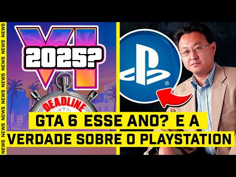 GTA 6 CONFIRMADO para ESSE ANO e a VERDADE sobre o nome PLAYSTATION - #FGN #161
