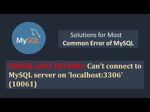 How to Fix Cannot Connect to Database Server MySQL Workbench Error ...