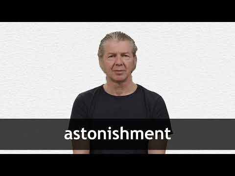 ASTONISHMENT definition and meaning | Collins English Dictionary