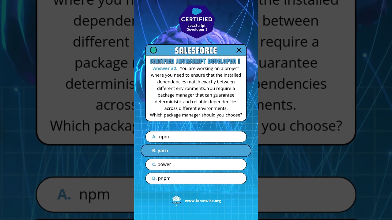 Salesforce Certified JavaScript Developer Practice Exam Questions- Asynchronous Programming