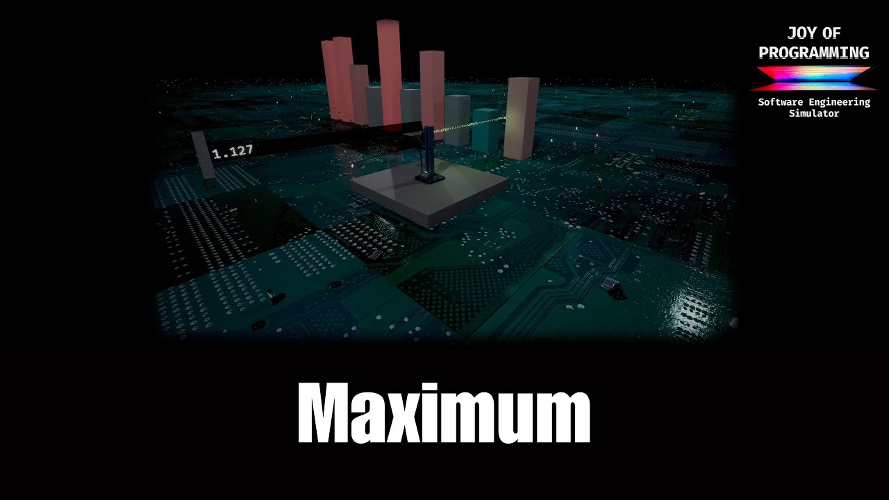 【JOY OF PROGRAMMING】Algorithms: Maximum - Full Walkthrough | No Commentary