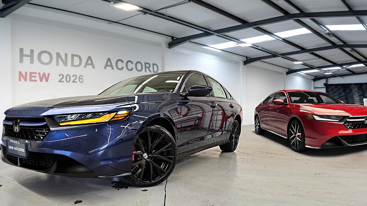 2026 Honda Accord PHEV Arrives Early in Fantasy Land With a Facelift ...