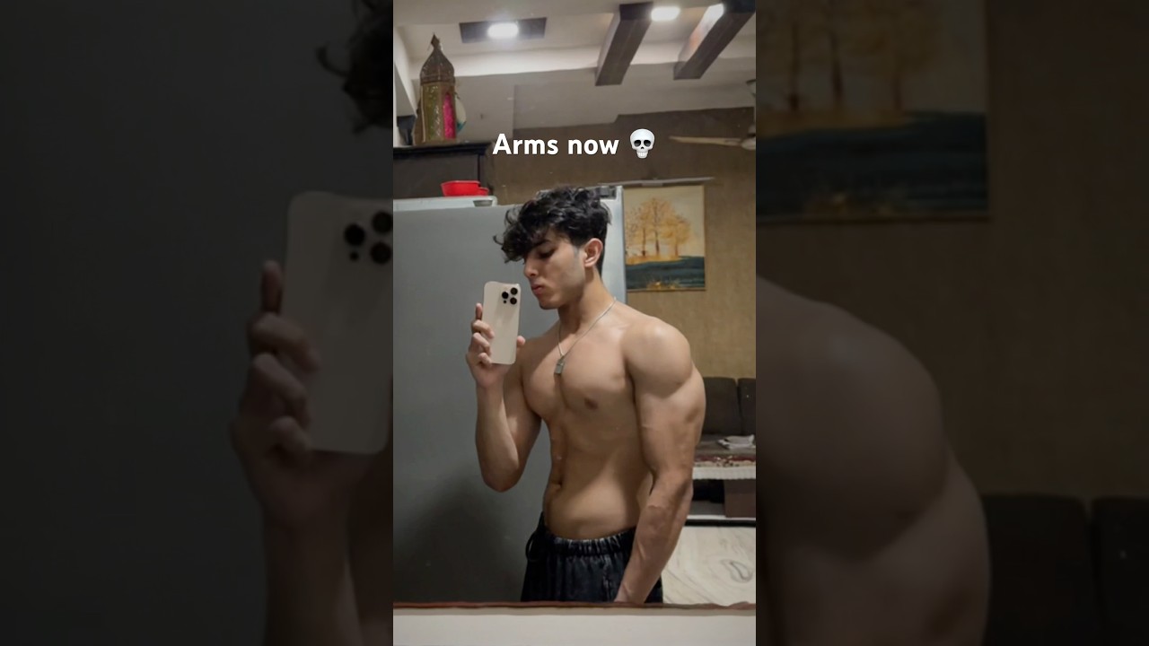 Biceps before and after 💀#gym #shorts #viral #transformation
