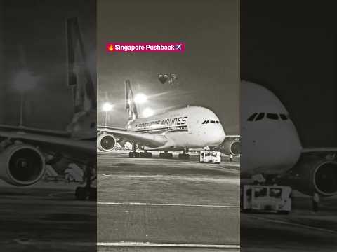 Singapore Airlines π₯|| Delhi Airport π₯ || Aviation status β€οΈ|| Aircraft pushback || Wide Body βοΈ||