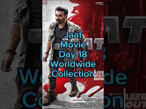 Jaat Day 18 Worldwide Collection|| #jaat #reginacassendra #sunnydeol #akrmoviemorsel