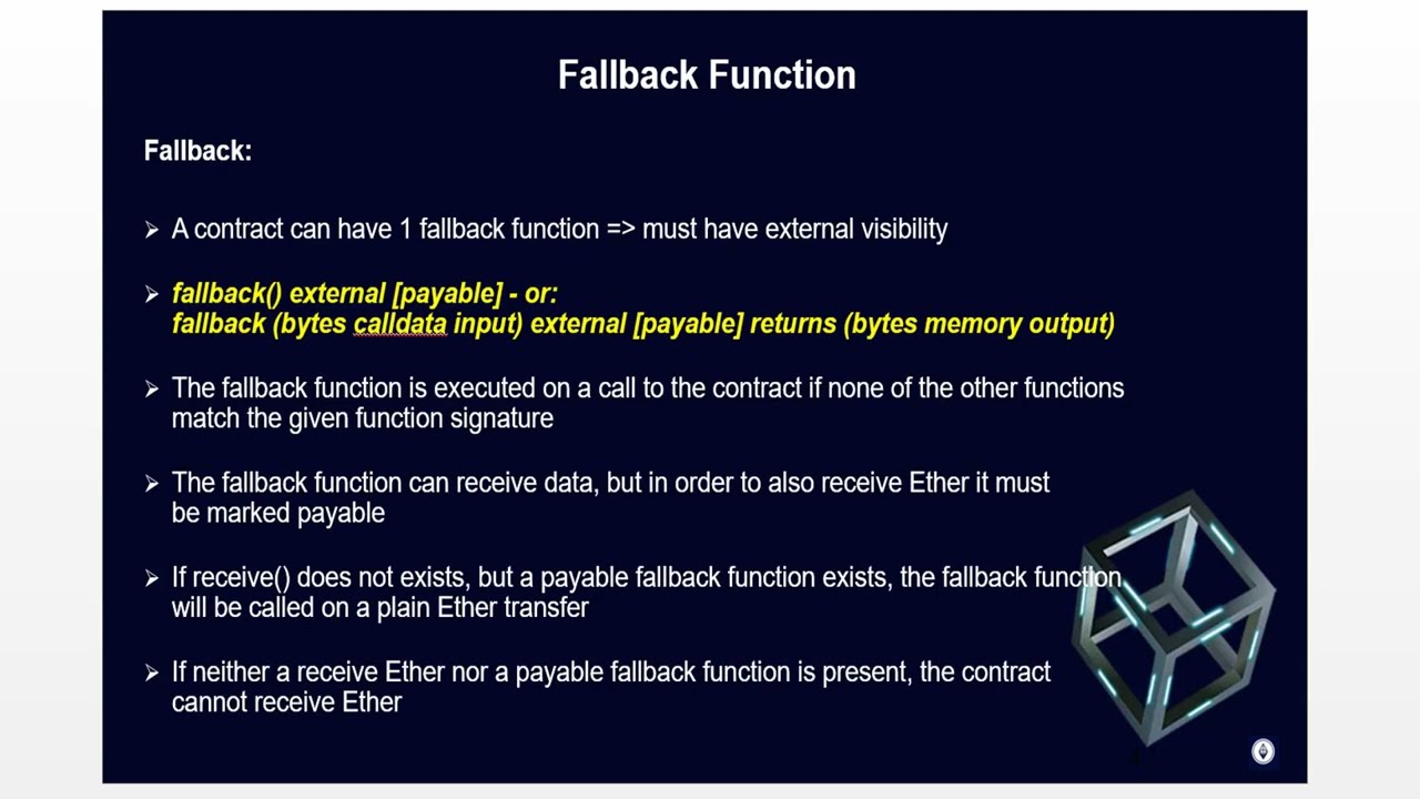 Solidity Fallback and Receive Functions + Code Examples