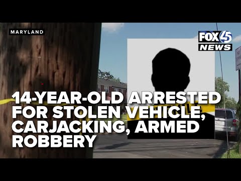 14-year-old arrested for stolen vehicle, carjacking, armed robbery while on GPS monitoring
