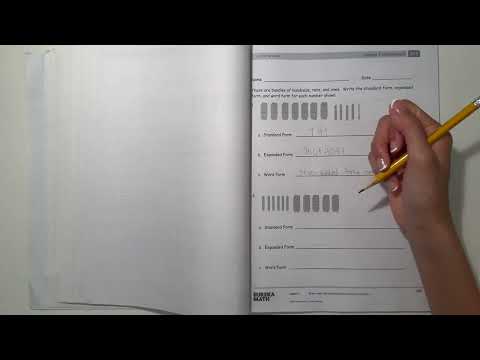 Eureka Math Grade 2 Module 3 Lesson 7 Homework | #mathwithaubrey #answers