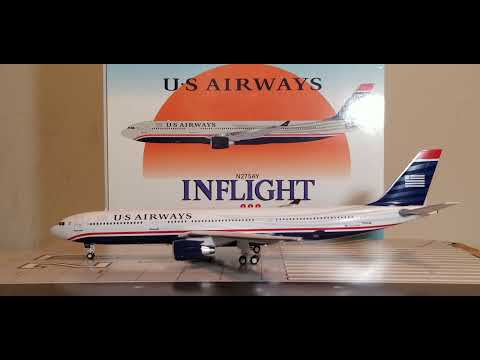 Inflight 200 Vintage US Airways A330-300 (Last Livery Scheme)Review (FHD)