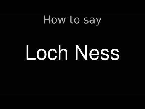 How to Pronounce correctly Loch Ness (Movie)