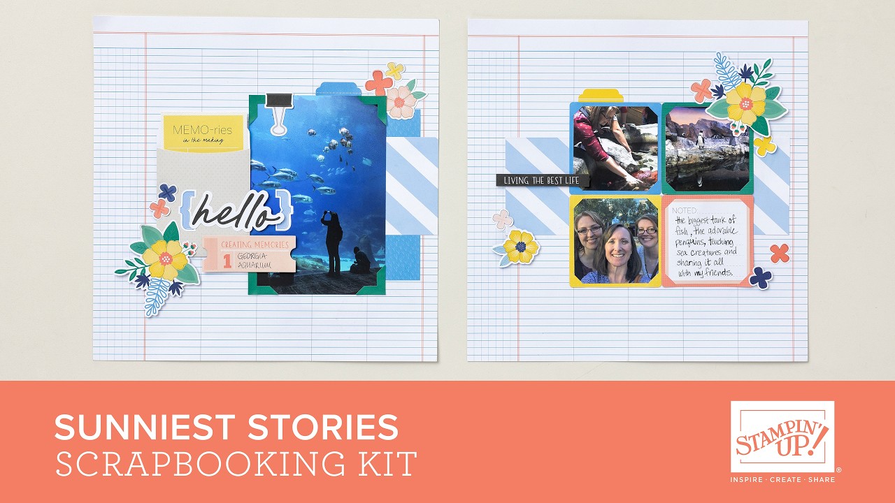 Sunniest Stories Scrapbooking Kit