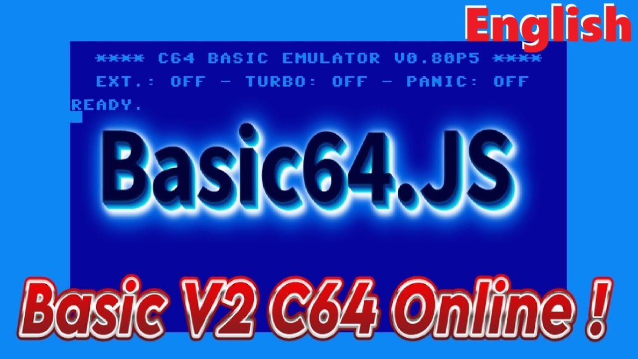 Relive the magic 🔥 of COMMODORE Basic 🎮 in your browser!🚀