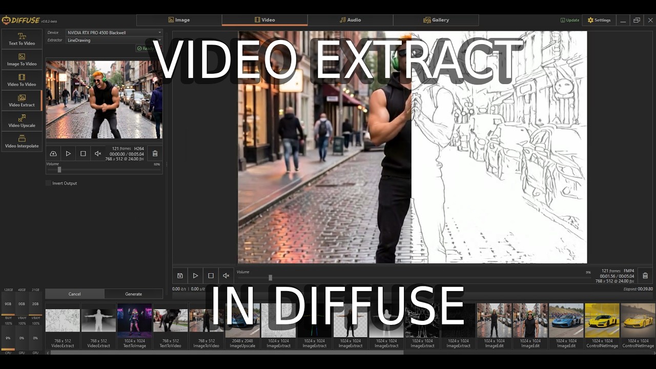 [HowTo] Diffuse Video Extract