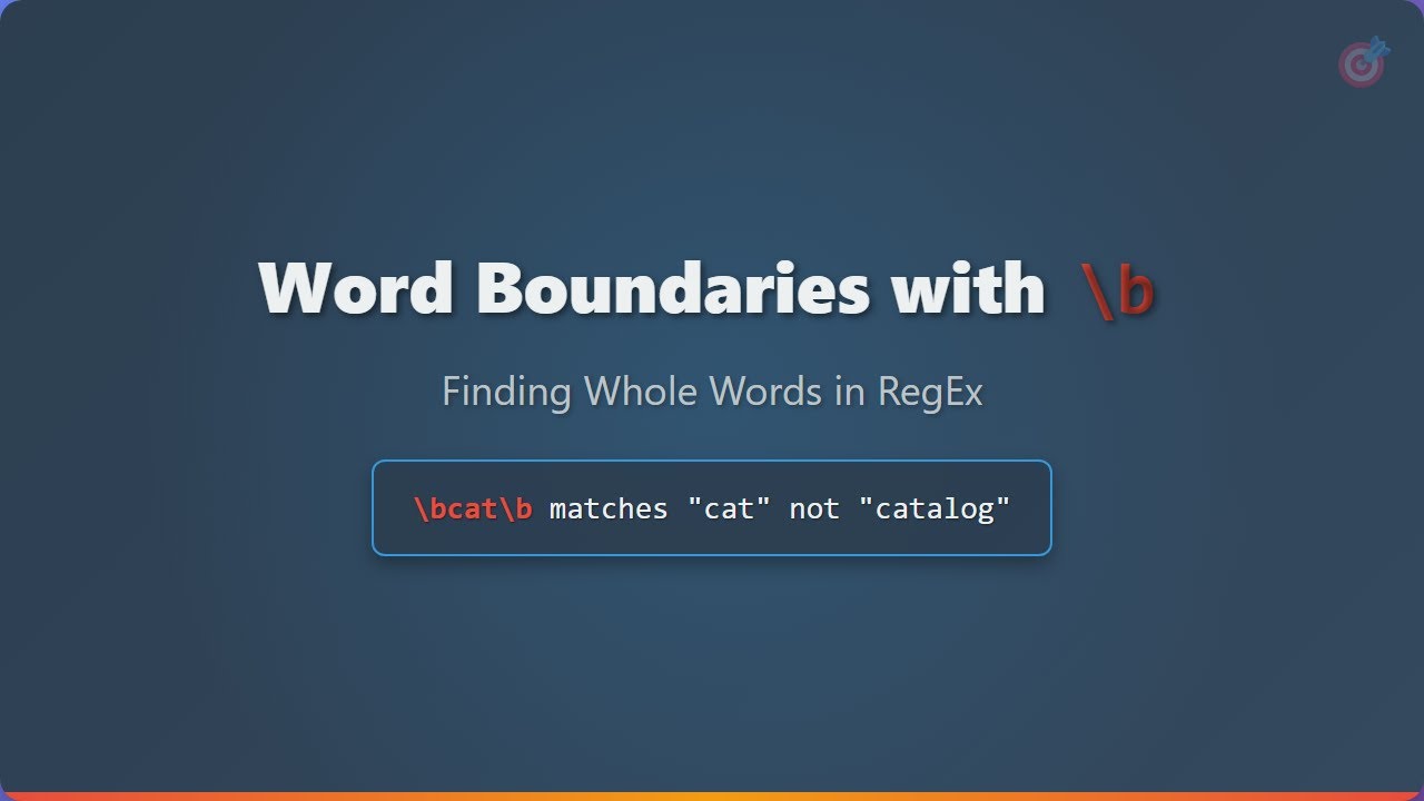 Mastering Word Boundaries in Regex (\b): Find Exact Matches!