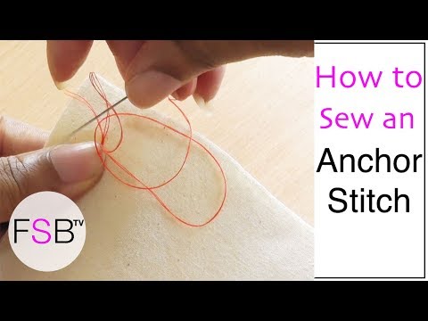 How to Sew an Anchor Stitch