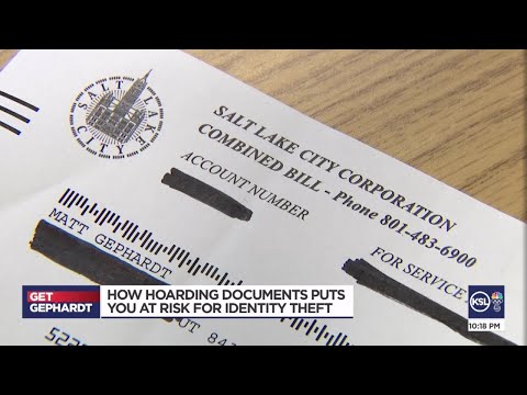 How hoarding documents puts you at risk for identity theft
