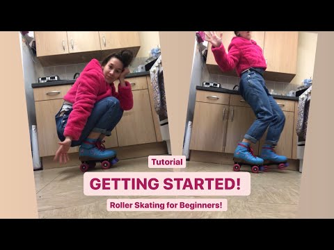 A BEGINNERS GUIDE TO GETTING STARTED ON ✨ROLLER SKATES✨ - How To Start Roller Skating Tutorial