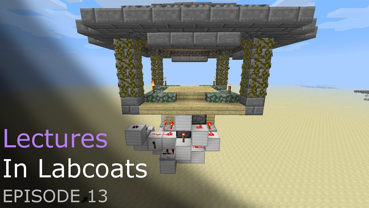 E13 - Compact 2x2 Piston Trapdoor Comission - Lectures in Labcoats