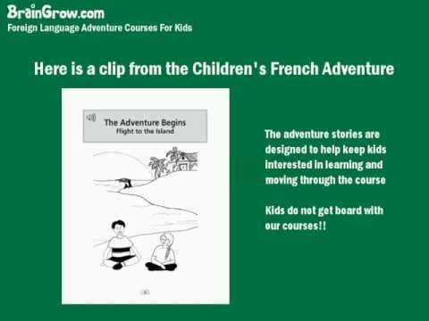 French for Kids - Power-Glide Children's Adventure Theme