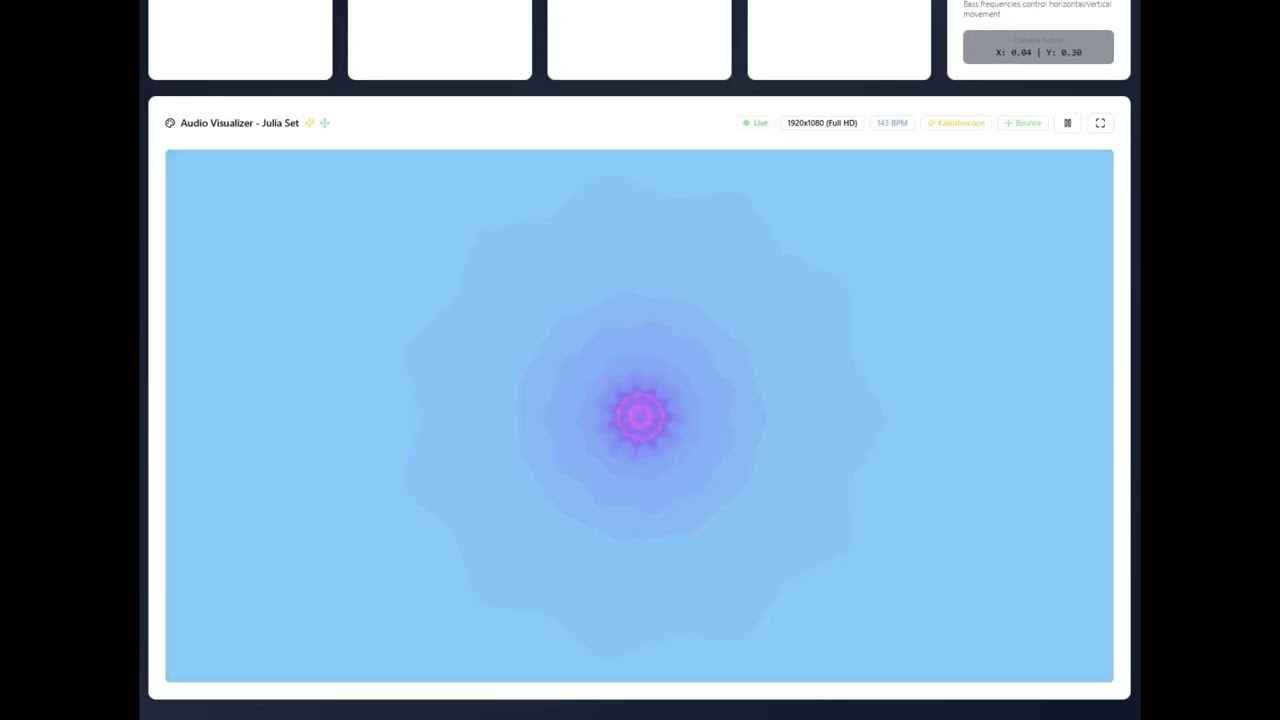 Firefly Audio Visualizer Demo