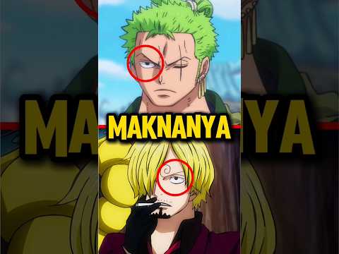 MAKNA Dibalik Mata Zoro dan Sanji #onepiece #animeindo