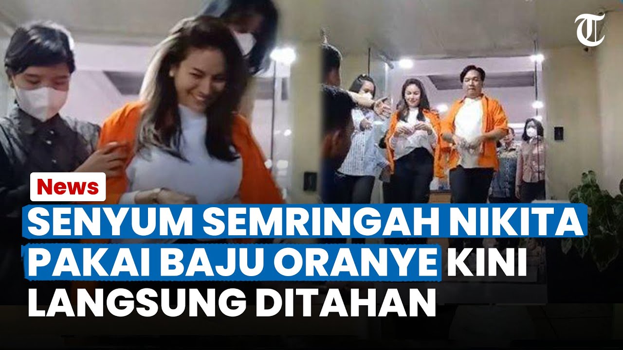 Senyum Semringah Nikita Mirzani saat Digiring Sambil Pakai Baju Oranye, Ibu Lolly Kini Ditahan ...